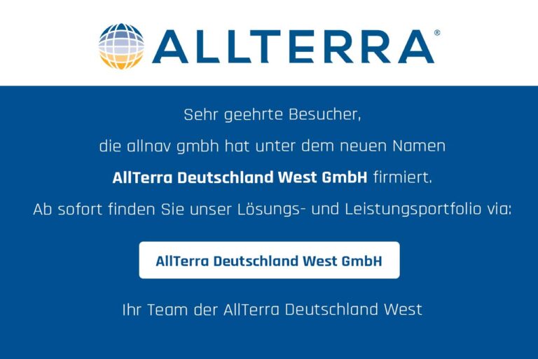 ALLNAV - Lösungen und Systeme fürVermessungsprofis